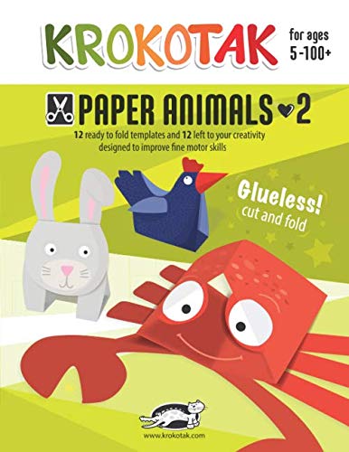 KROKOTAK PAPER ANIMALS 2: KROKOTAK: 9798634484389: Books - Amazon.ca