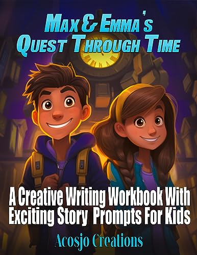 A Creative Writing Workbook with Exciting Story Prompts for Kids: Max ...