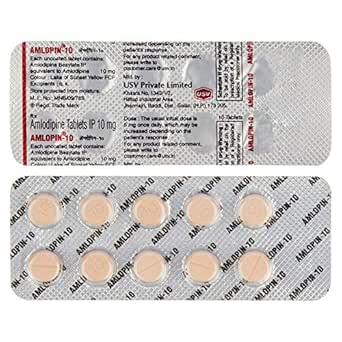 Amlopin 10 - Strip of 10 Tablets : Amazon.in: Health & Personal Care