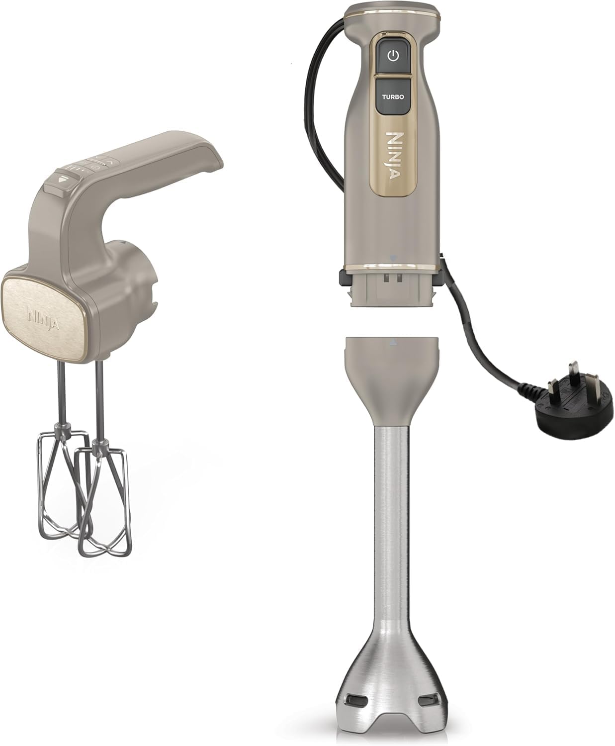 Ninja Foodi 3-in-1 Hand Blender, Hand Mixer & Chopper with Gradual ...