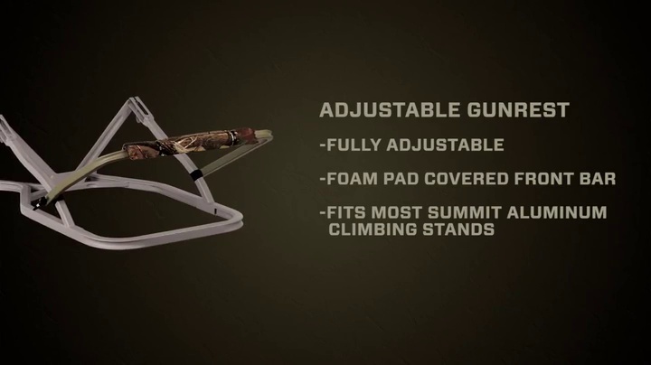 Watch Summit Treestands Adjustable Gun Rest on Amazon Live