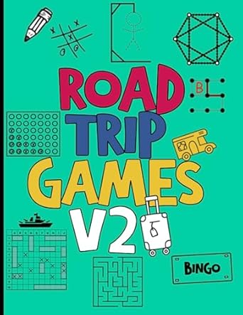 Road Trip Games V2: Games for kids - activitybook-Tic-Tac-Toe / Hangman ...
