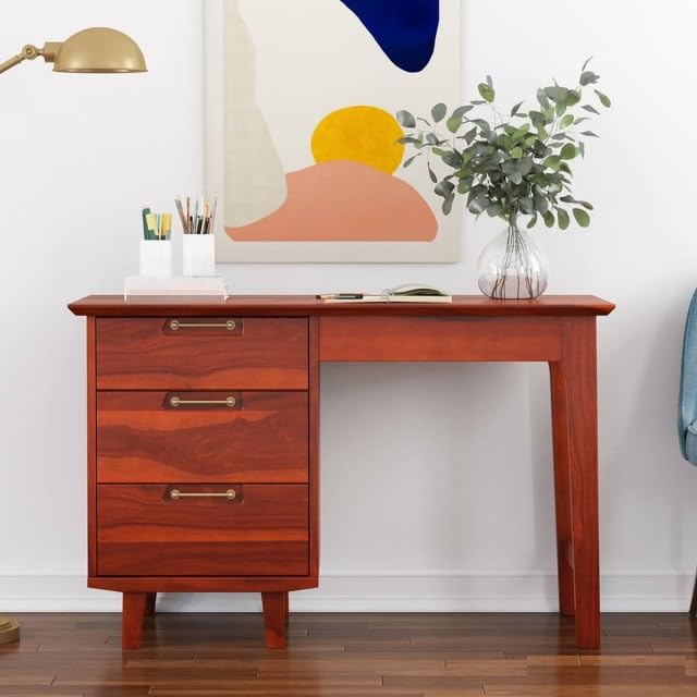 OrderWood Solid Sheesham Wood Study Table for Adults | Computer Table ...
