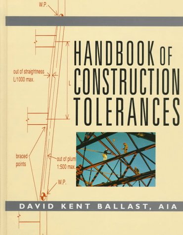 Handbook of Construction Tolerances: Ballast, David Kent: 9780070035539 ...
