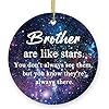 Amazon.com: Brother Christmas Ornaments 3" Gifts from Sister Brother ...