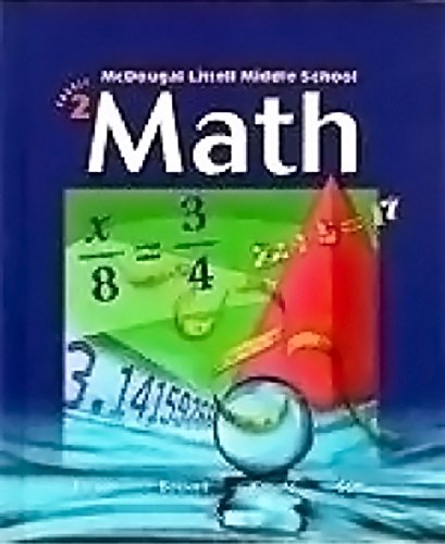 Amazon.com: Mcdougal Littell Middle School Math Florida Sunshine State ...