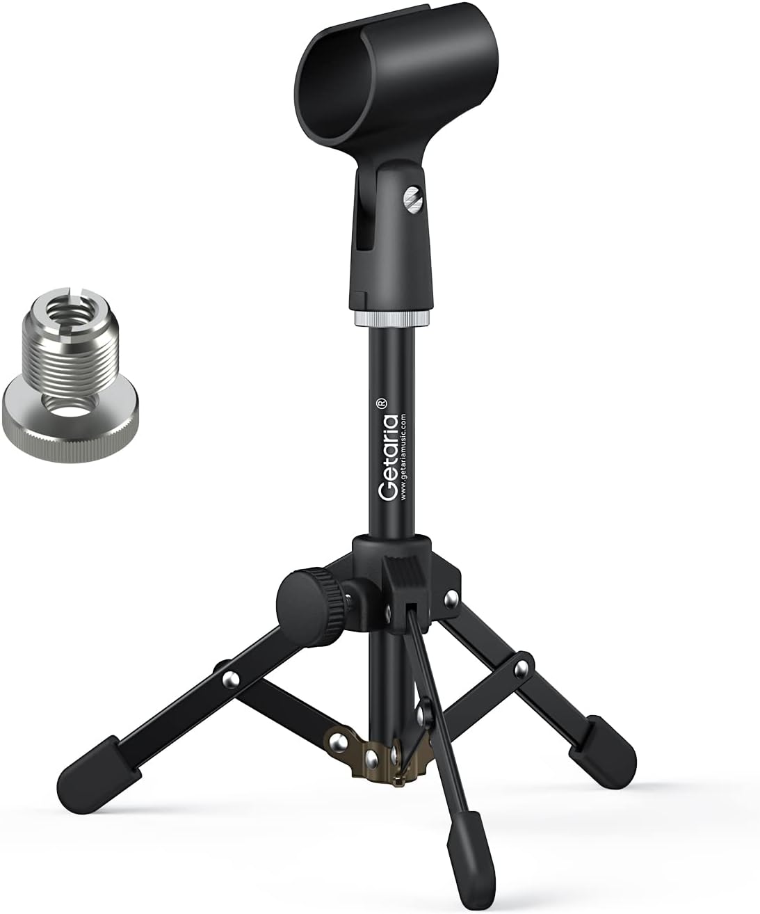 Mini Foldable Tripod Microphone Stand : Amazon.co.uk: Musical ...