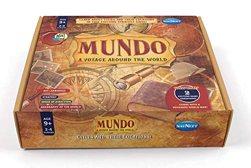 Navneet Education Navneet Mundo Board Game Strategy Geography World Map ...