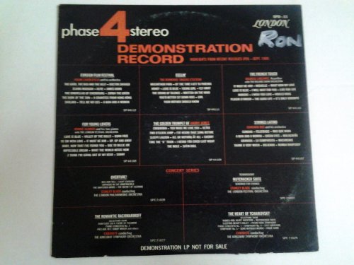 Amazon.com: Phase 4 Stereo Demonstration Record vinyl lp: CDs & Vinyl
