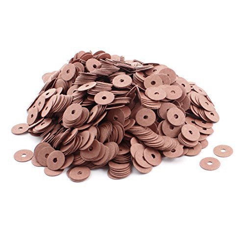 Alcoa Prime1600pcs Insulating Fiber Washer Spacer 3mmx14mmx0.5mm for ...