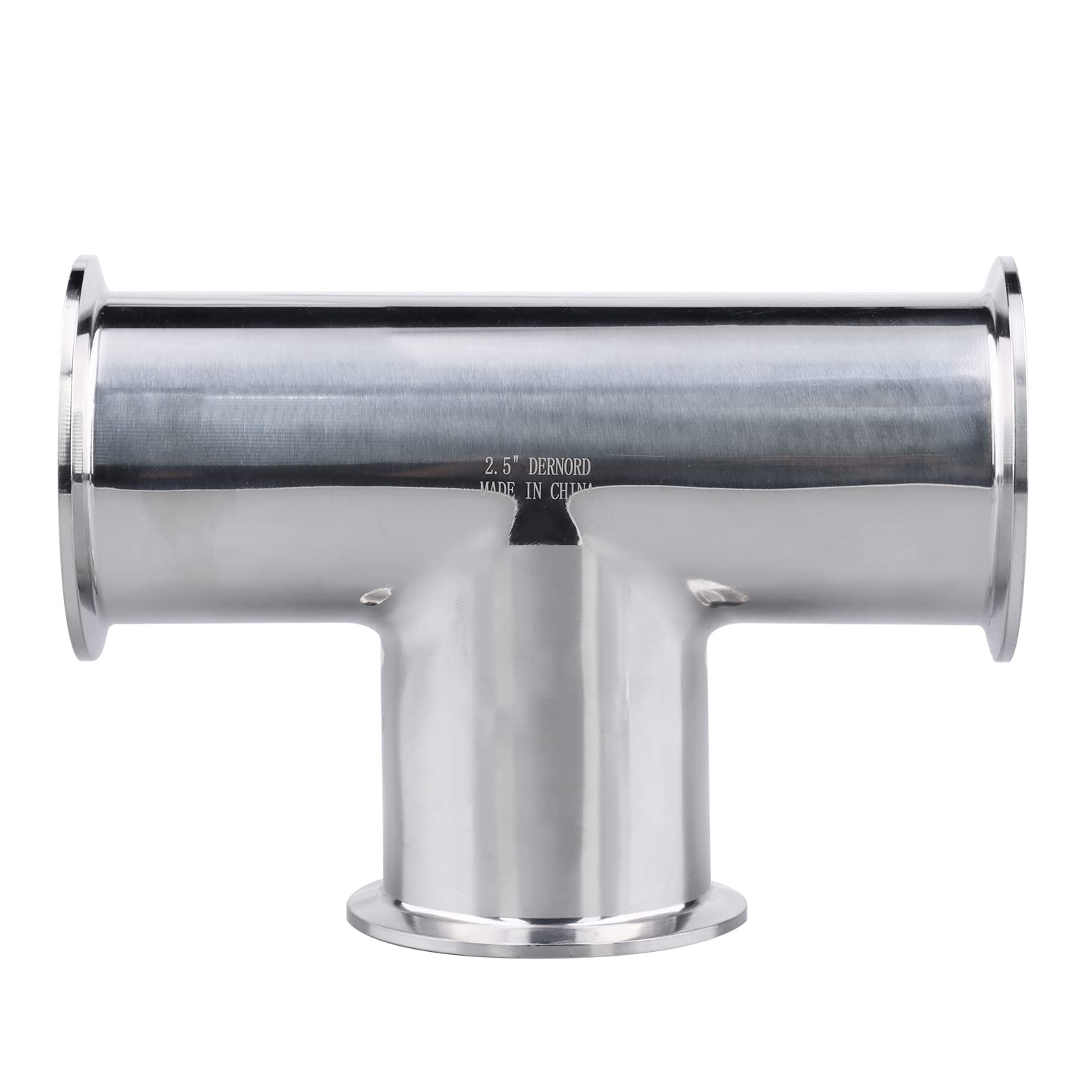 Snapklik.com : DERNORD Clamp Tee 3 Way Stainless Steel 304 Sanitary ...