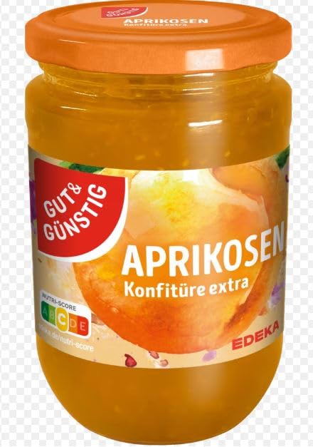 Amazon.com: Edeka- Gut & Guenstig Aprikose (Apricot) Konfituere ...