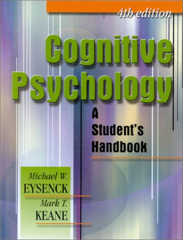 Amazon | Cognitive Psychology: A Student's Handbook | Eysenck, Michael W., Keane, Mark T ...