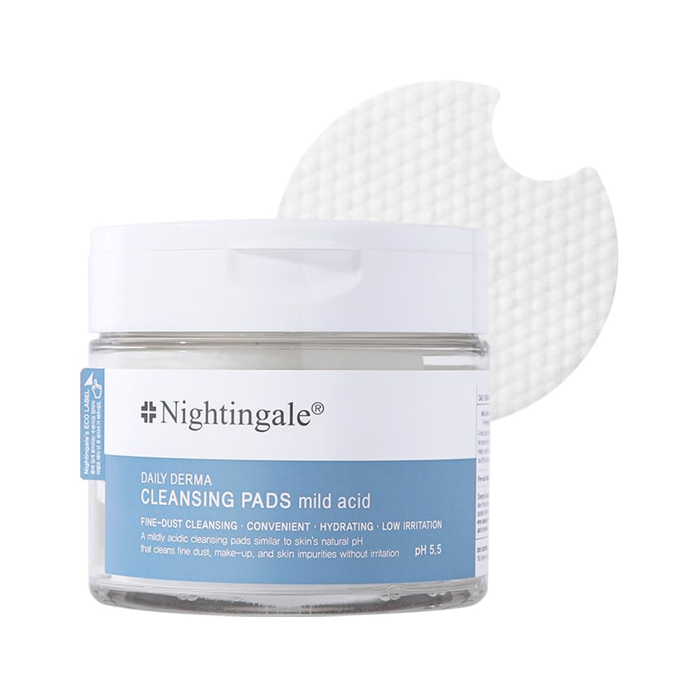 Amazon.com: Nightingale Daily Derma Cleansing Pads (mild acid ...