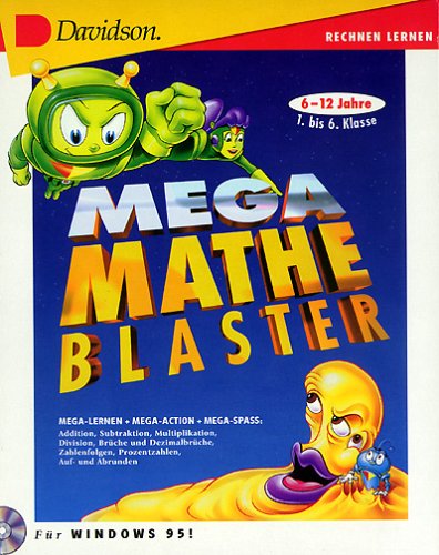 Amazon.co.jp: Mega- Mathe Blaster. CD- ROM fuer Windows 95 : 洋書