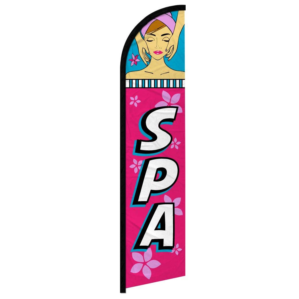 Amazon.com : R and R Industries Spa Single Flag (Mount and Poles are ...