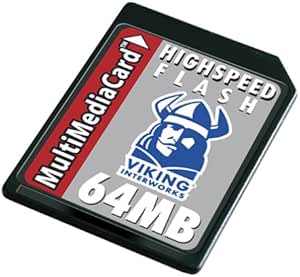 Amazon.com: Viking 64 MB High Speed Multimedia Card (MMC64M-HS ...