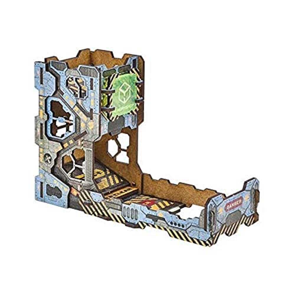 Amazon.com: Q WORKSHOP Color Tech Dice Tower for Rolling dice : Toys ...