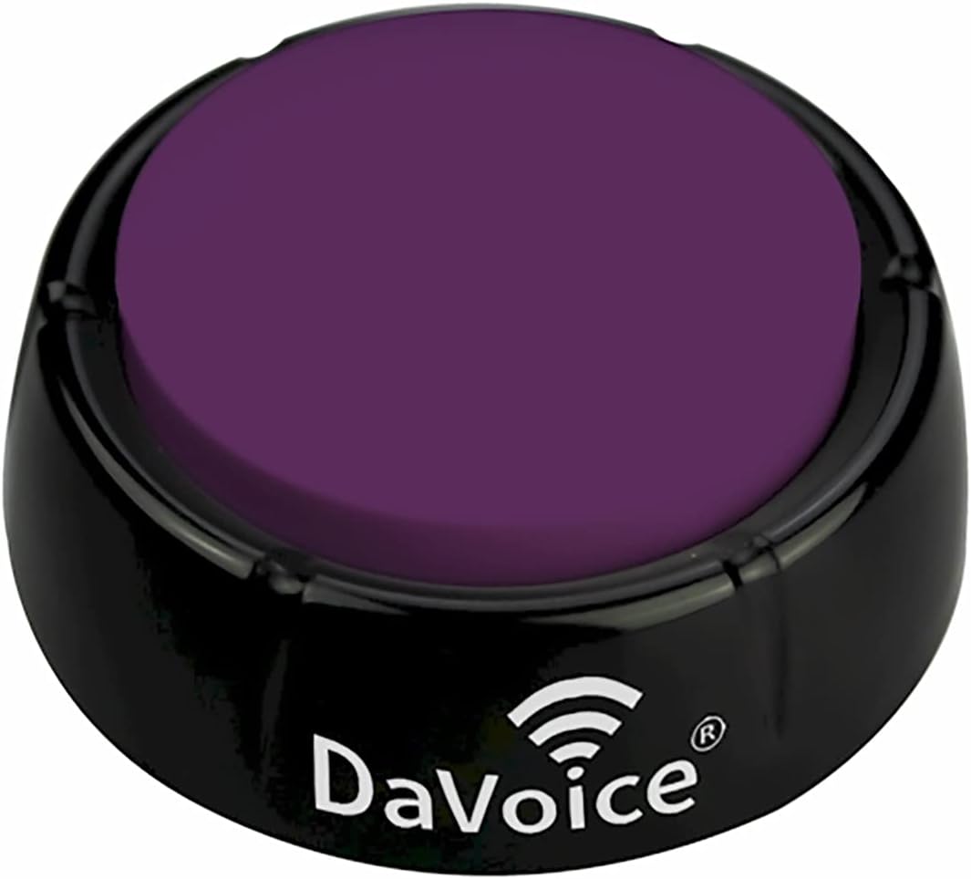 DaVoice Botones de perro para comunicación botón grabable para un juego ...