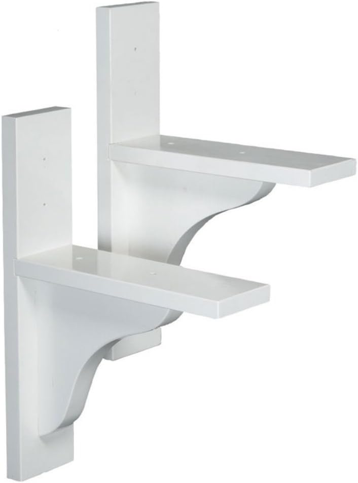 Amazon.com : DMC Products Solid Wood Window Box 1-Pair Brackets, Hunter ...