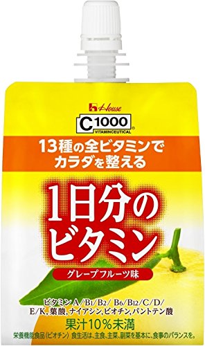 Amazon.com : House Wellness C1000 1 day's worth of vitamin jelly 180g ...