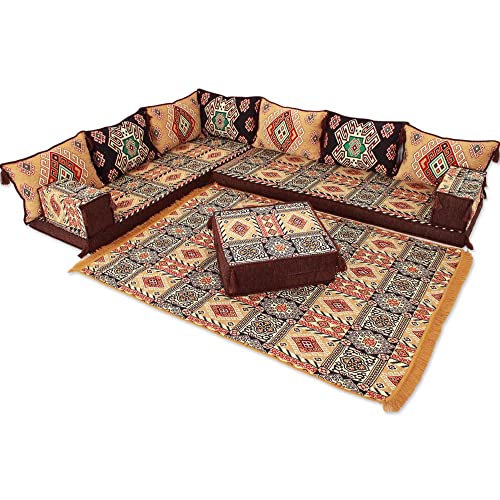 Amazon.com: Arabic Floor Seating, Arabic Seating, Arabic Majlis Sofa ...