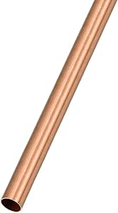 Amazon.co.jp: METALLIXITY Copper Tube Copper Pipe 6mm OD x 0.25mm T x ...