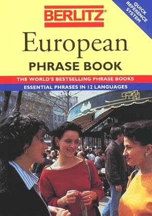 Berlitz European Phrase Book: Berlitz Guides: 9782831515205: Amazon.com ...