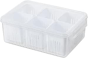 Amazon.com: 6 in 1 Spring Onion Storage Box Fridge Food Storage ...