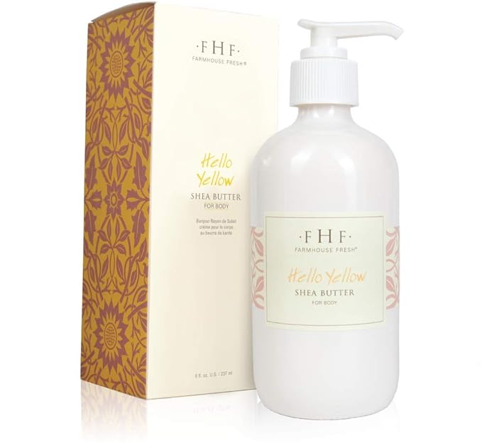 Amazon.com: FarmHouse Fresh Hello Yellow Shea Butter, 8 Fl Oz : Beauty ...