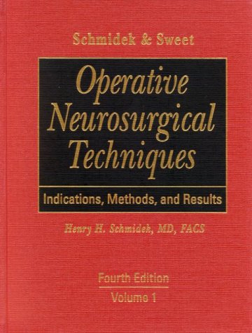 Operative Neurosurgical Techniques: Indications, Methods, and Results 2 ...