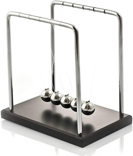 Amazon.com: Davi Collection Newtons Cradle/Pendulum Balls, Physics ...