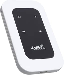 Portable 4G / 5G WiFi Hotspot Router 300Mbps, SIM Card Slot & Unlimited ...
