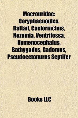Macrouridae: Coryphaenoides, Rattail, Caelorinchus, Nezumia ...
