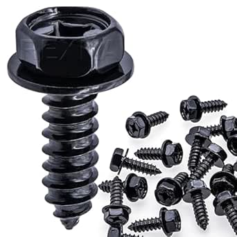 Amazon.com: Rexka 25pcs M6-1.81 x 20mm Fender Liner Bumper Cover Splash ...