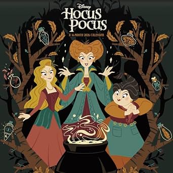 Amazon.com: 2026 Hocus Pocus Wall Calendar: 9798888285794: Trends ...