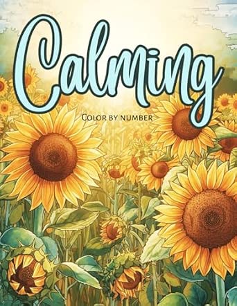 Amazon.com: Calming Color By Number: Color By numbers For Adults ...