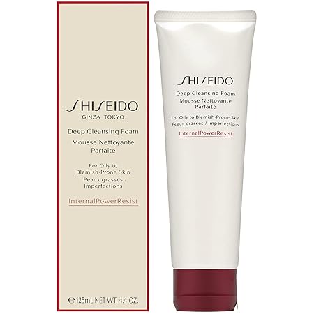 Amazon.com: Shiseido Deep Cleansing Foam By for Women - Cleanser, Peony ...