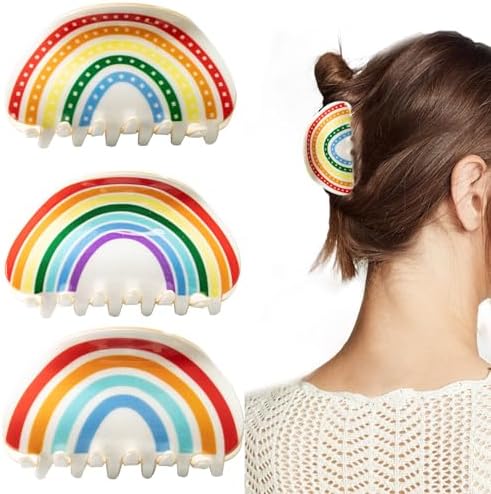 Amazon.com: SUPCLIPS 3.1 Inch Hair Claw Clip Boutique Non slip Hair ...