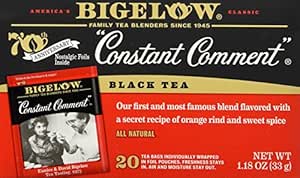 Amazon.com : Constant Comment Tea Bag, 20 Count : Grocery & Gourmet Food