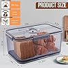Amazon.com: Gifhomfix Bread Box Bread Boxes for Kitchen Counter ...