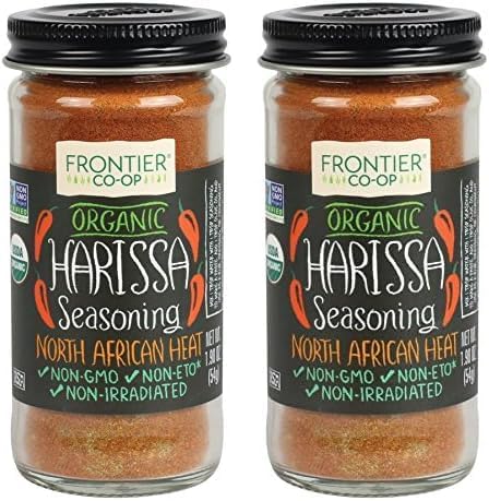 Amazon.com: Frontier Organic Seasoning, Harissa, 1.9 Ounce (Pack of 2)