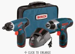 Bosch CLPK21-120 12V Litheon Pocket Driver Combo Kit - Power Tool Combo ...