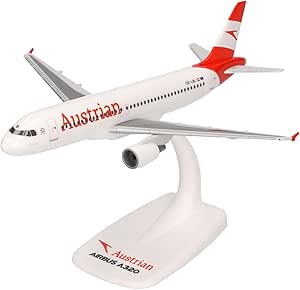 Amazon.com: Herpa Model Airplane Airbus A320 “Austrian Airline ...
