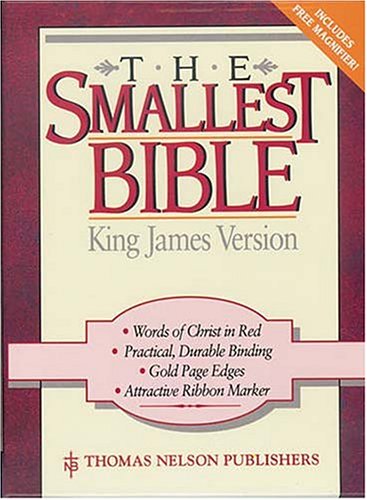 Buy Kjv Smallest Bible Black Book Online at Low Prices in India | Kjv ...