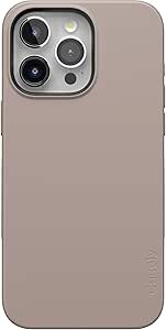 Amazon.com: Casely iPhone 15 Pro Case | Taupe on Nude | Neutral Solid Beige Aesthetic Cream ...