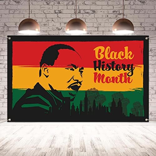 Amazon.com: Black History Month Photo Backdrop Black History Month ...
