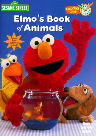Amazon | Elmo's Book of Animals (Coloring Book) | Random House ...