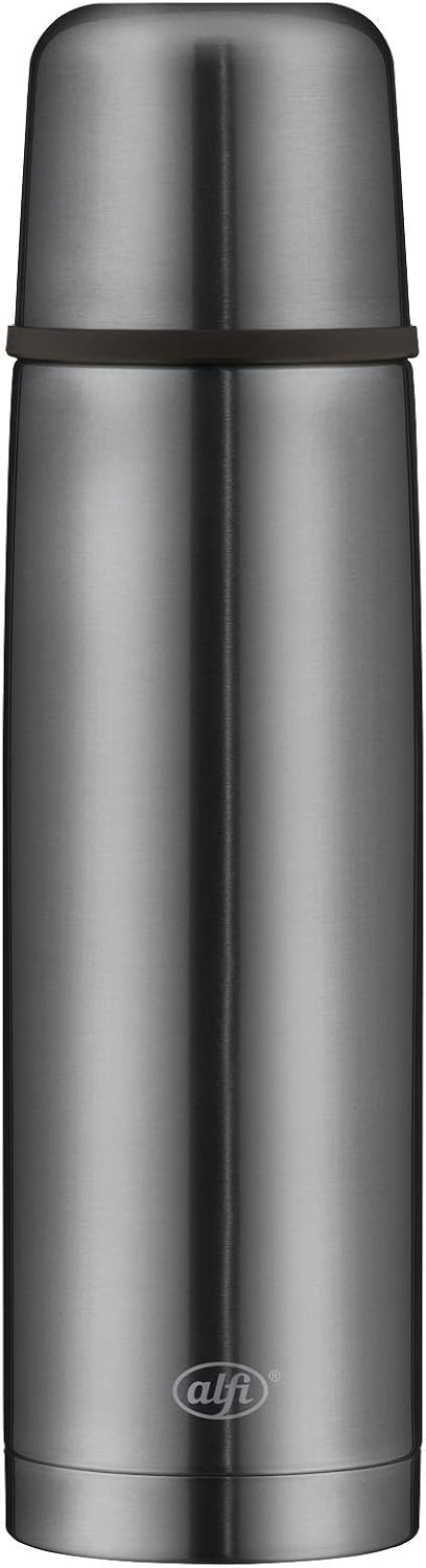 ALFI Thermos Flask, Stainless Steel, Cool Grey, 0,75 Liter : Amazon.co ...