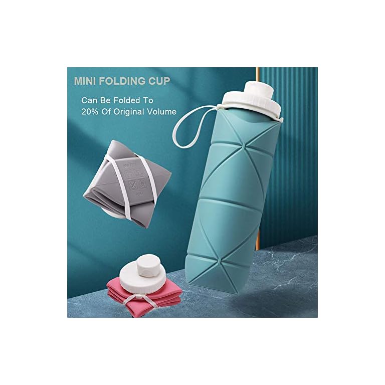 SPECIAL MADE Collapsible Water Bottles Leakproof Valve Reusable BPA ...